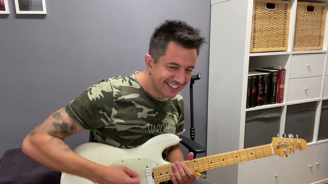 Cristian Castro - Azul - Guitar cover David Traver - YouTube