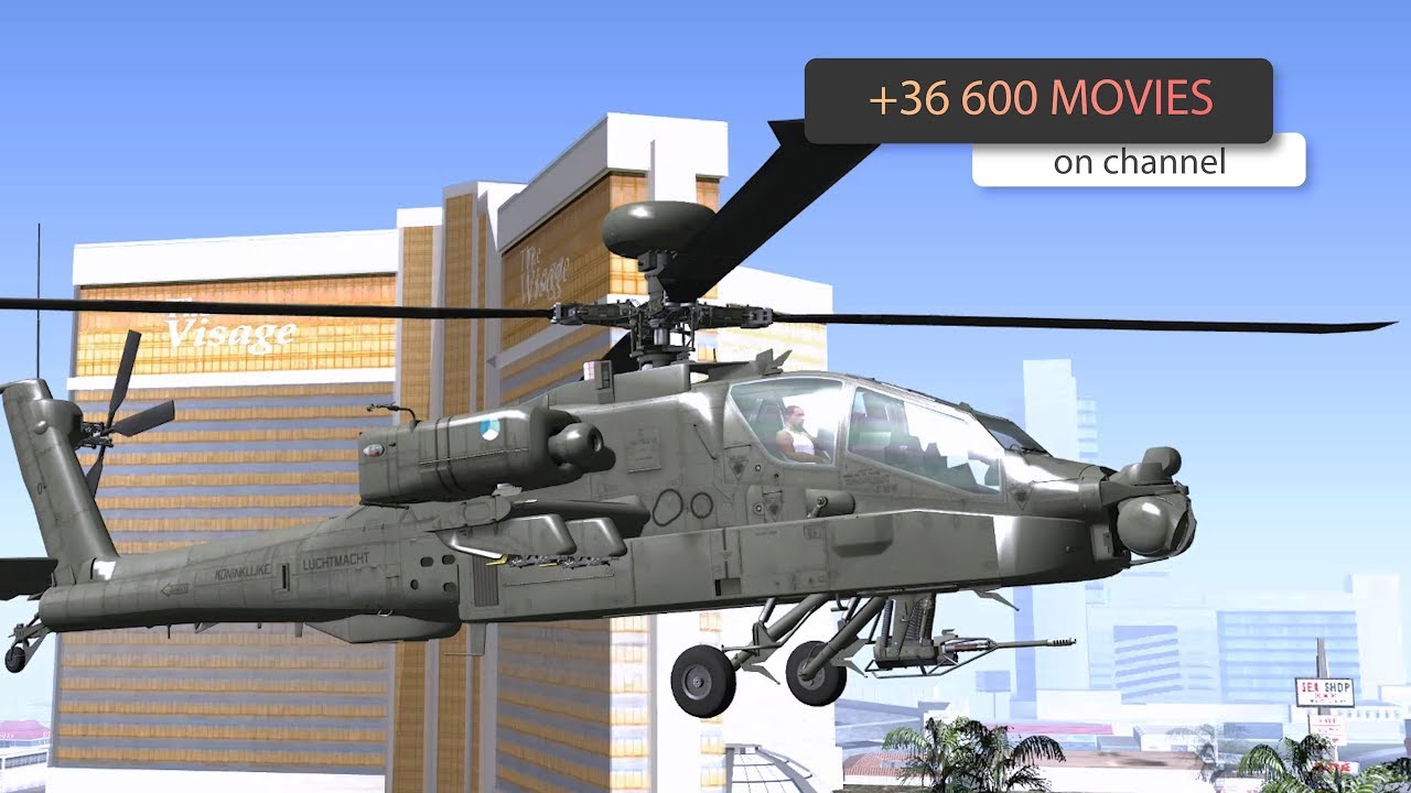 AH-64D Longbow Apache Netherlands 🔥 Grand Theft Auto San Andreas 1440p ...