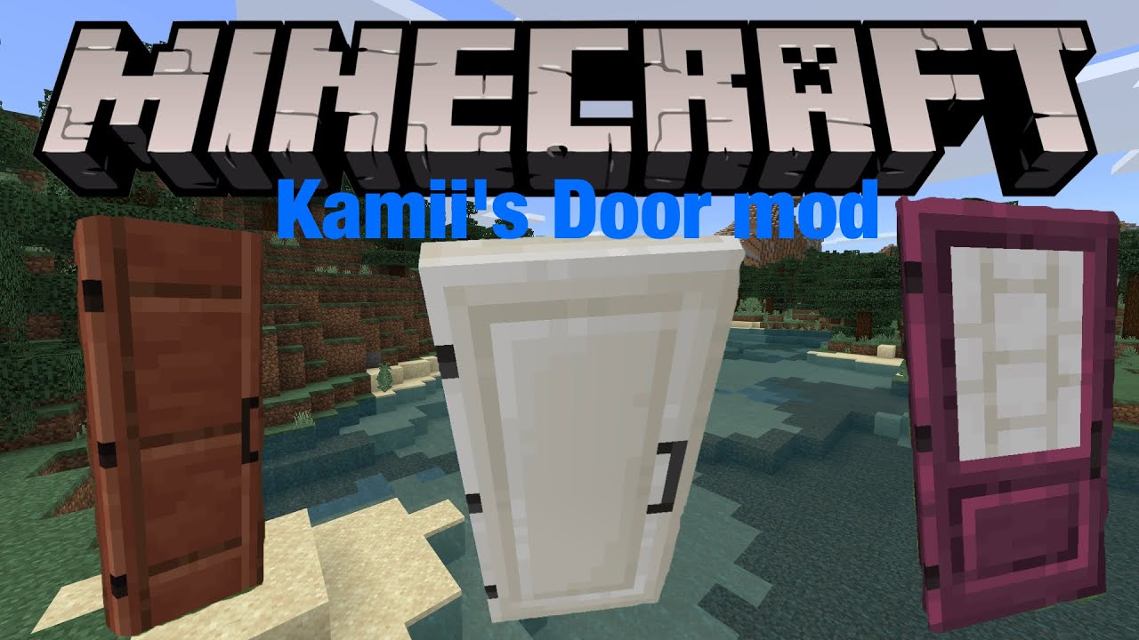 Minecraft (Kamii's Door mod) - YouTube