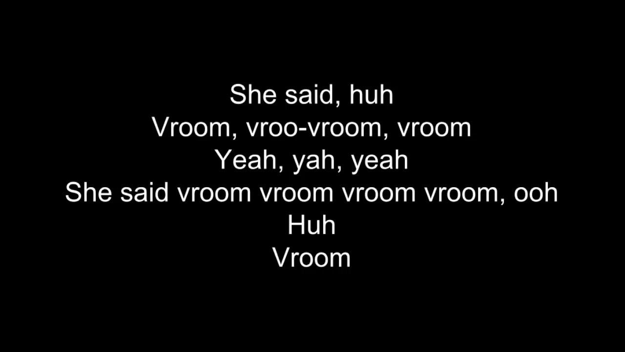 Vroom Vroom Vroom (Lyrics) Lil Pump - YouTube