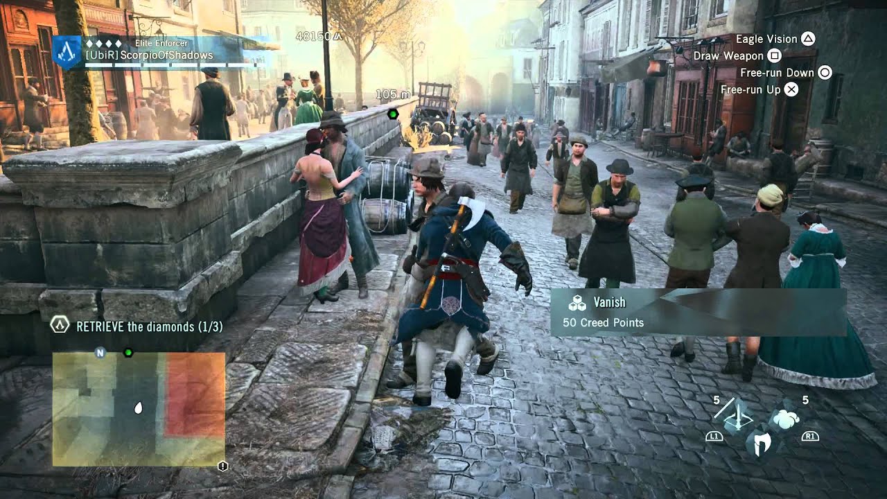 Assassin's Creed Unity - Paris Stories - French Crown Jewels - YouTube