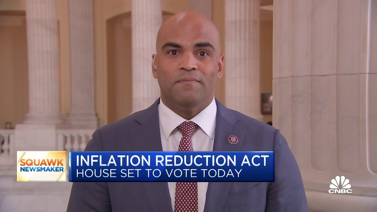 Rep. Colin Allred breaks down the Inflation Reduction Act: 'This is ...
