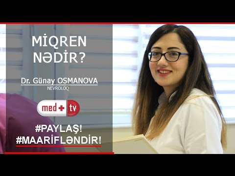 Miqren nedir- Dr. Gunay Osmanova Nevroloq Medplus TV