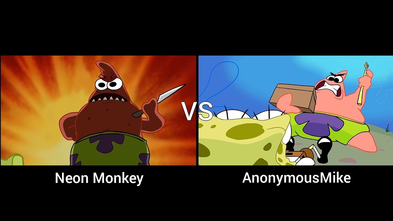 Patrick Finally Snaps Part 1 (Neon Monkey vs AnonymousMike) - YouTube