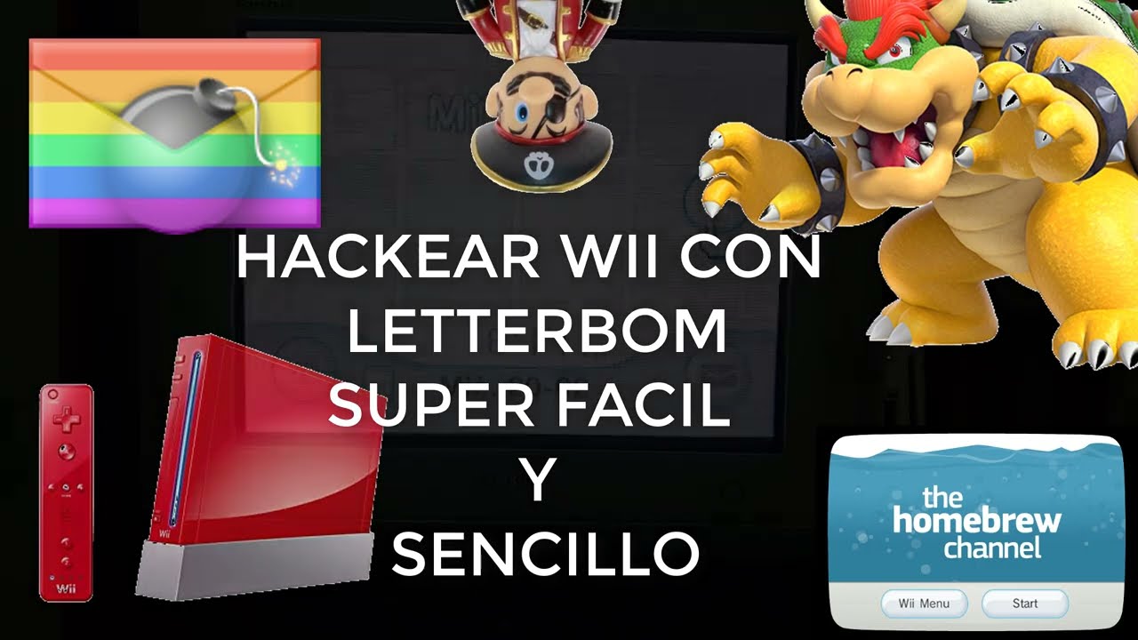 HACKEAR WII SUPER FACIL CON LETTERBOM - YouTube