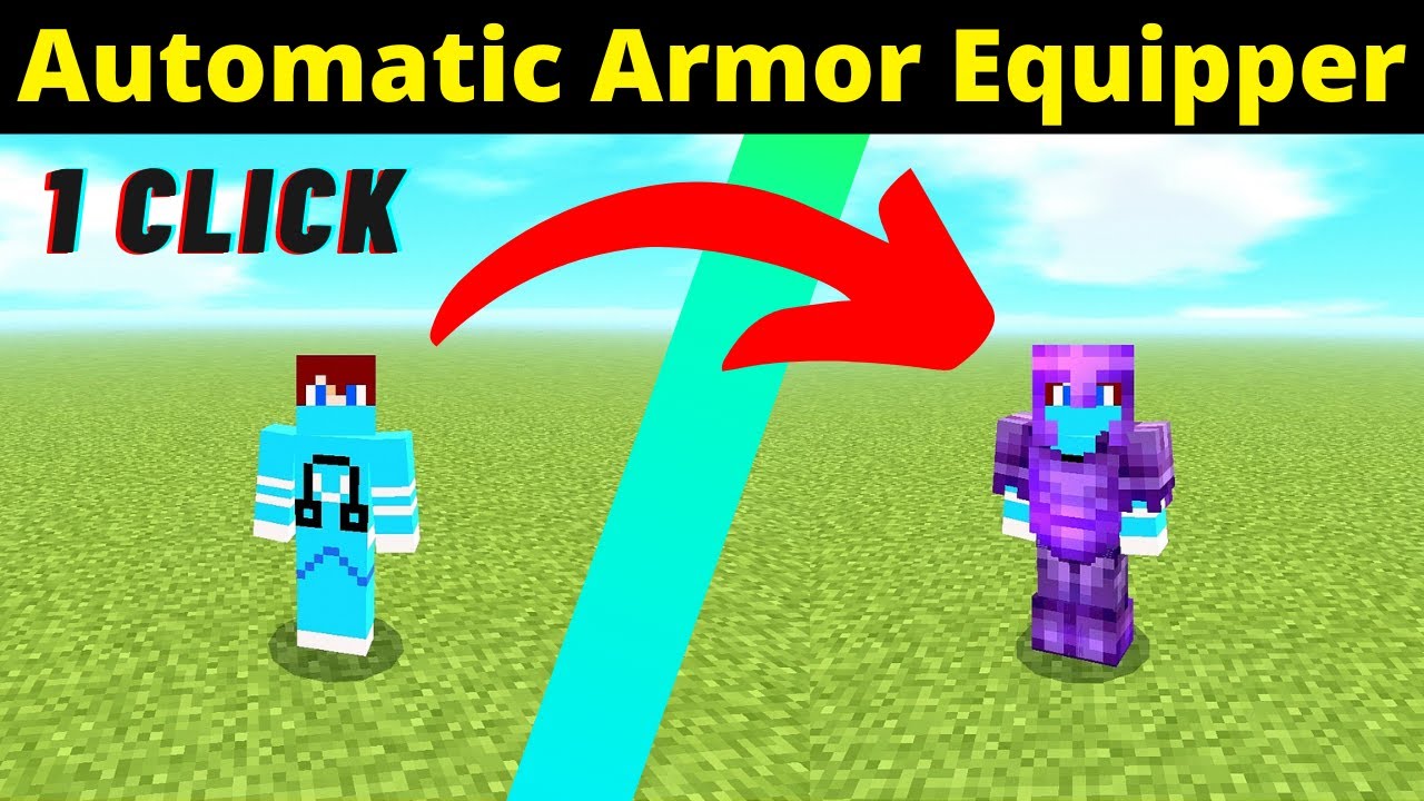 Automatic Armor Equipper Minecraft - YouTube