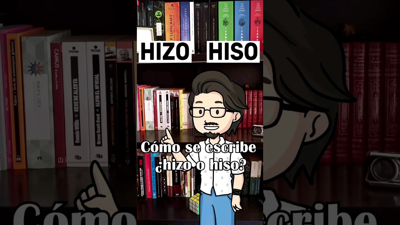 Cómo se escribe ¿hizo o hiso? - YouTube