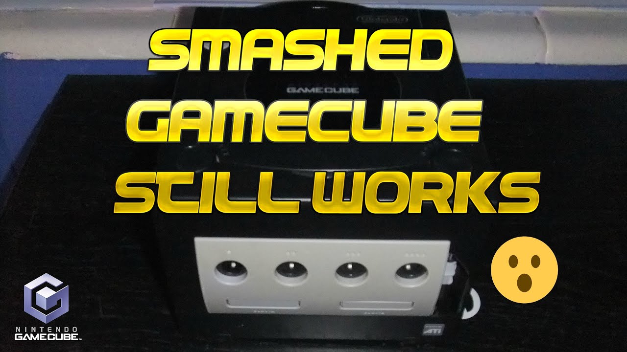 Cube Gone - Gamecube Smashed and STILL WORKS! - YouTube