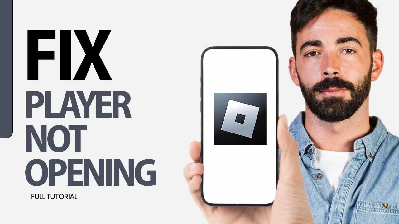 How To Fix Player Not Opening On Roblox Game App 2024 - YouTube