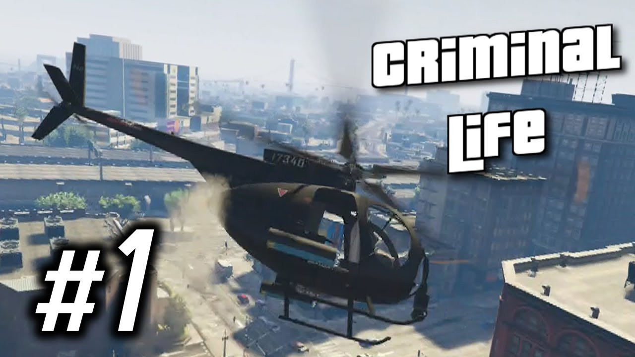 GTA V Criminal Life Ep.1- PRISON BREAK! - YouTube