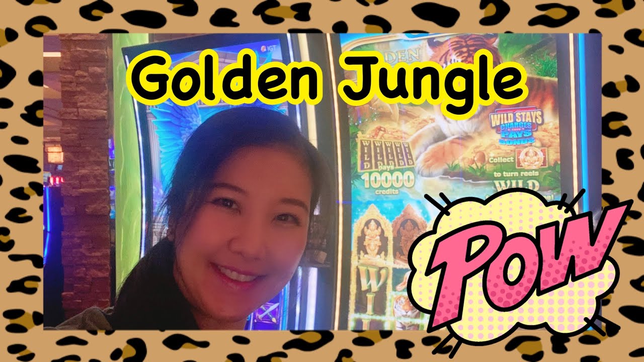 Golden Jungle!! My favorite game 10 spins and Win!!! #casino #slotpeach ...