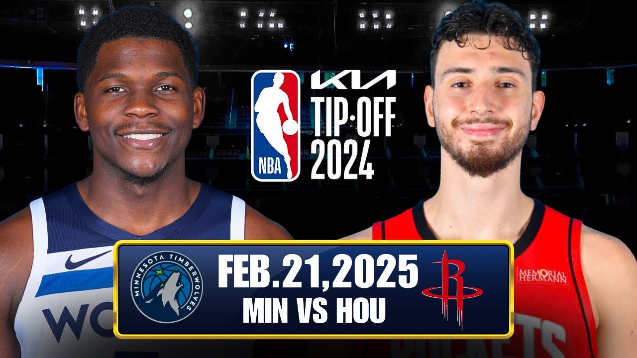 Minnesota Timberwolves Vs Houston Rockets Live Play-By-Play & Reaction ...