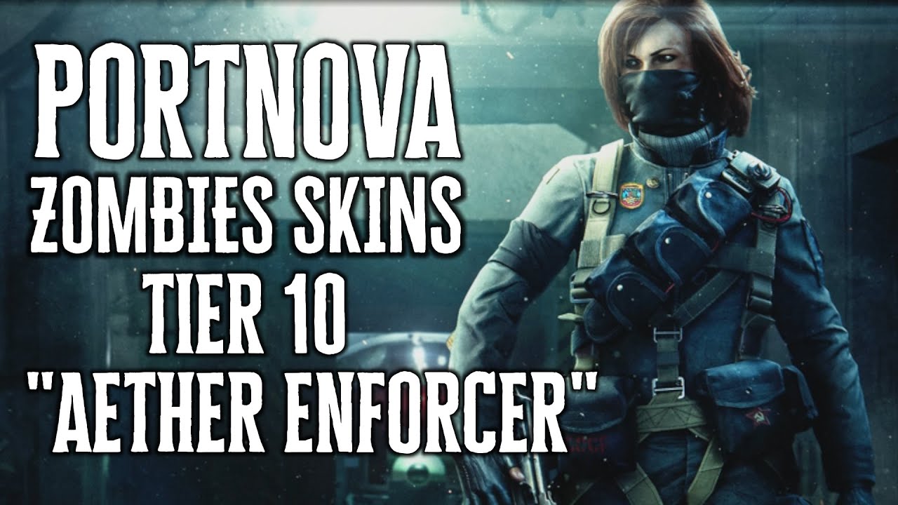 ALL PORTNOVA ZOMBIES OPERATOR MISSIONS (Aether Enforcer) Season 6 Black ...