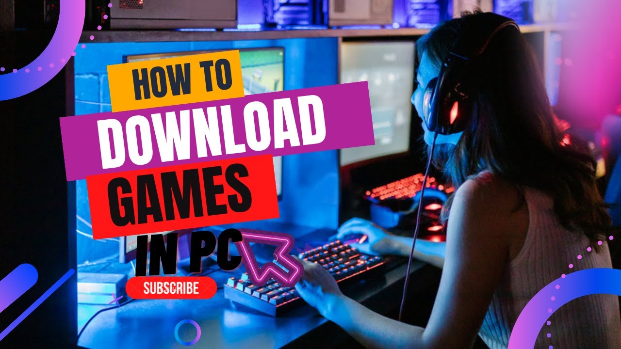 HOW TO DOWNLOAD GAMES IN PC 1 - YouTube
