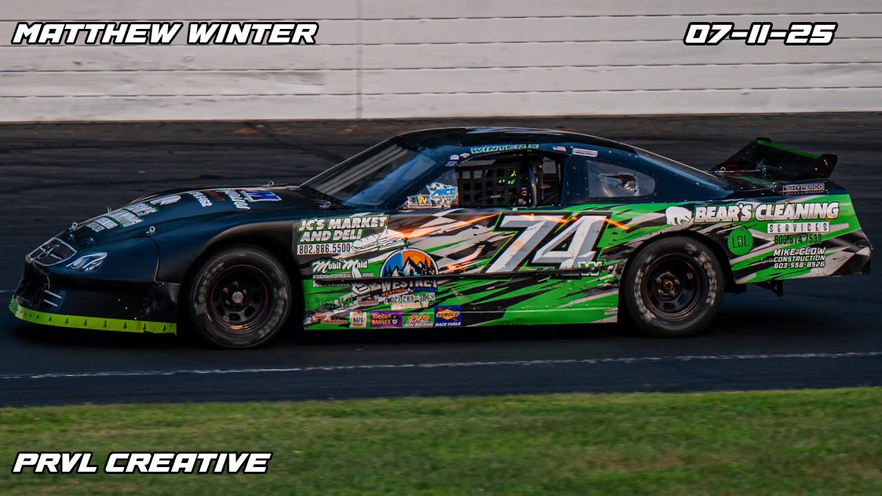 Matt Winter | #74 Limited Late Model (STAFFORD // 07-11-25) - YouTube