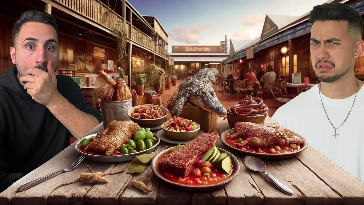 Trying The WORST Animal Meats in Darwin with Jamie Zhu - YouTube