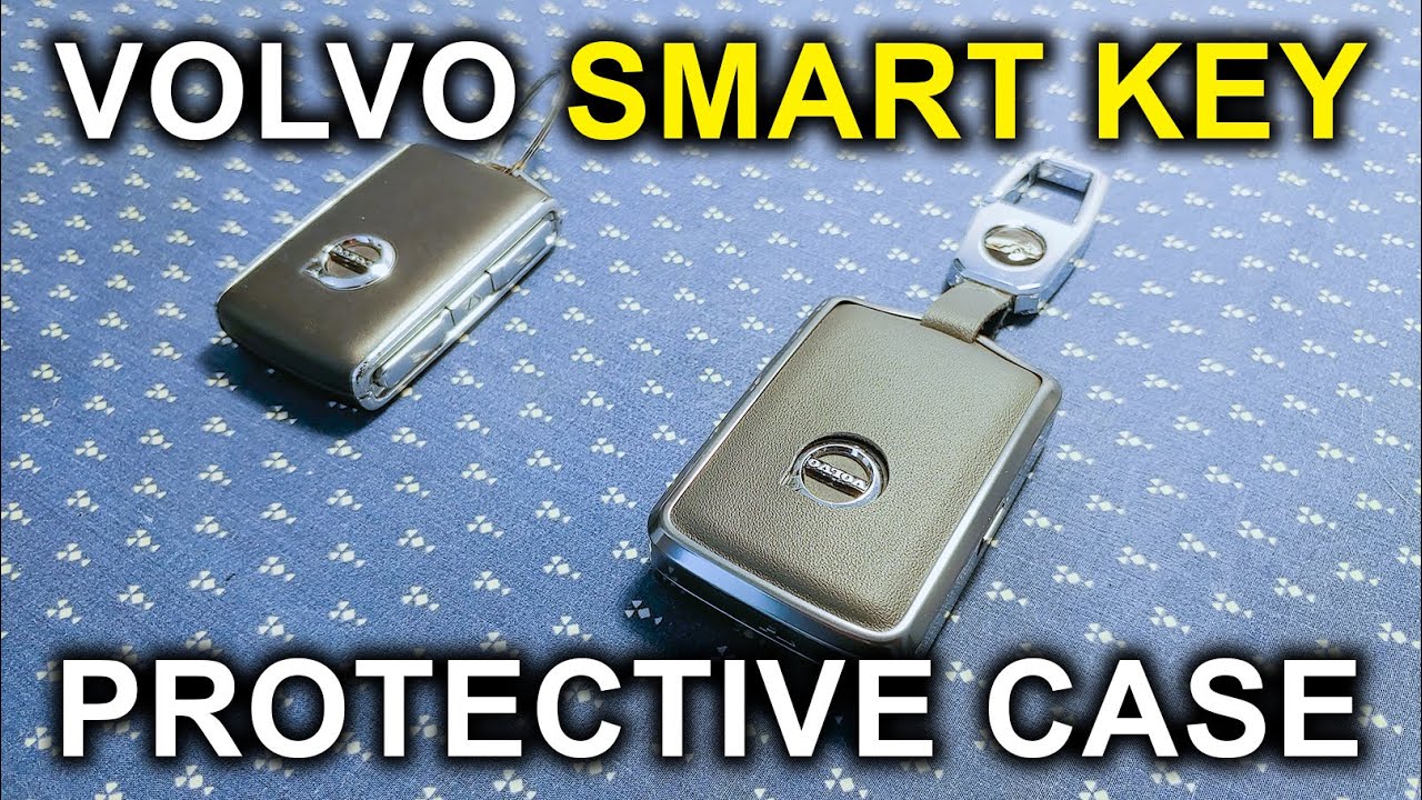 Volvo XC40 (2019-2025): Leather Smart Key Case Install. Also Works For ...