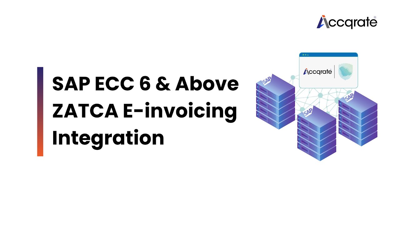 SAP ECC E-invoicing Integration with ZATCA - YouTube