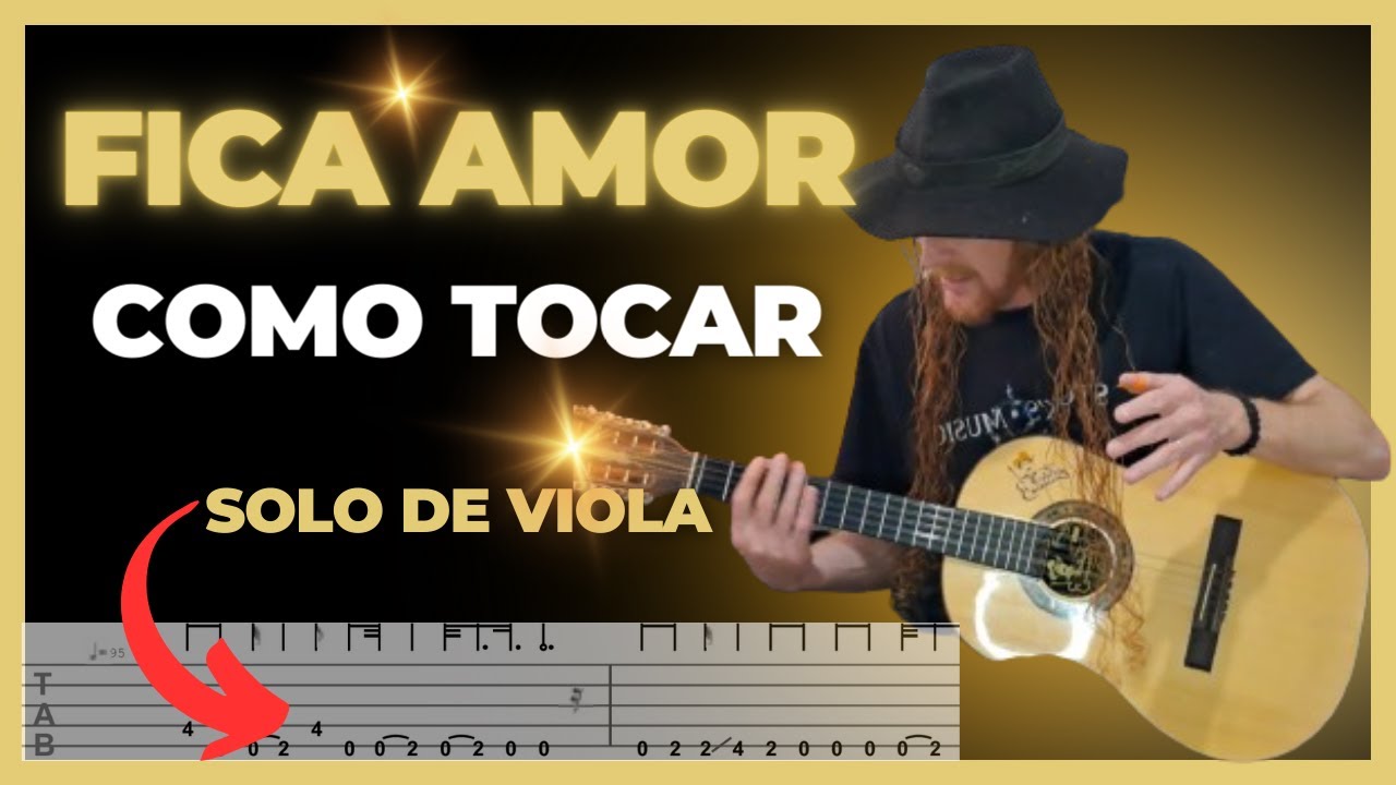 Alemão do Forró - Fica Amor | Solo Completo na Viola Com Tablatura ...