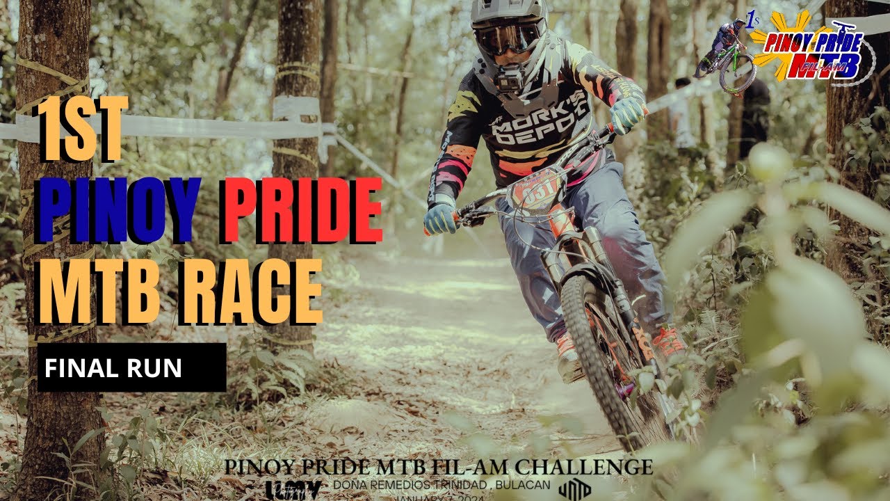 Teban Trail - 1st Pinoy Pride MTB Race - Final Run - YouTube