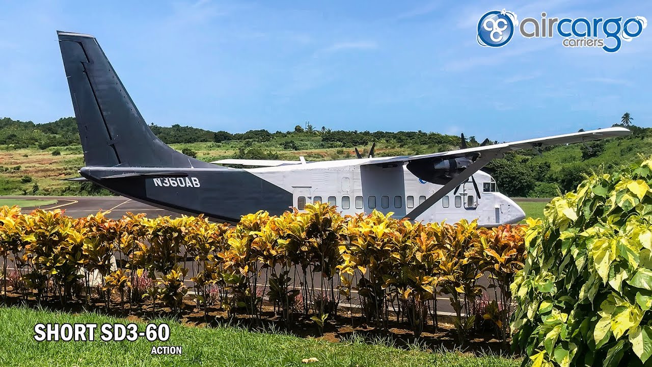 Short SD3-60 Action | Air Cargo Carriers | Dominica Douglas Charles ...