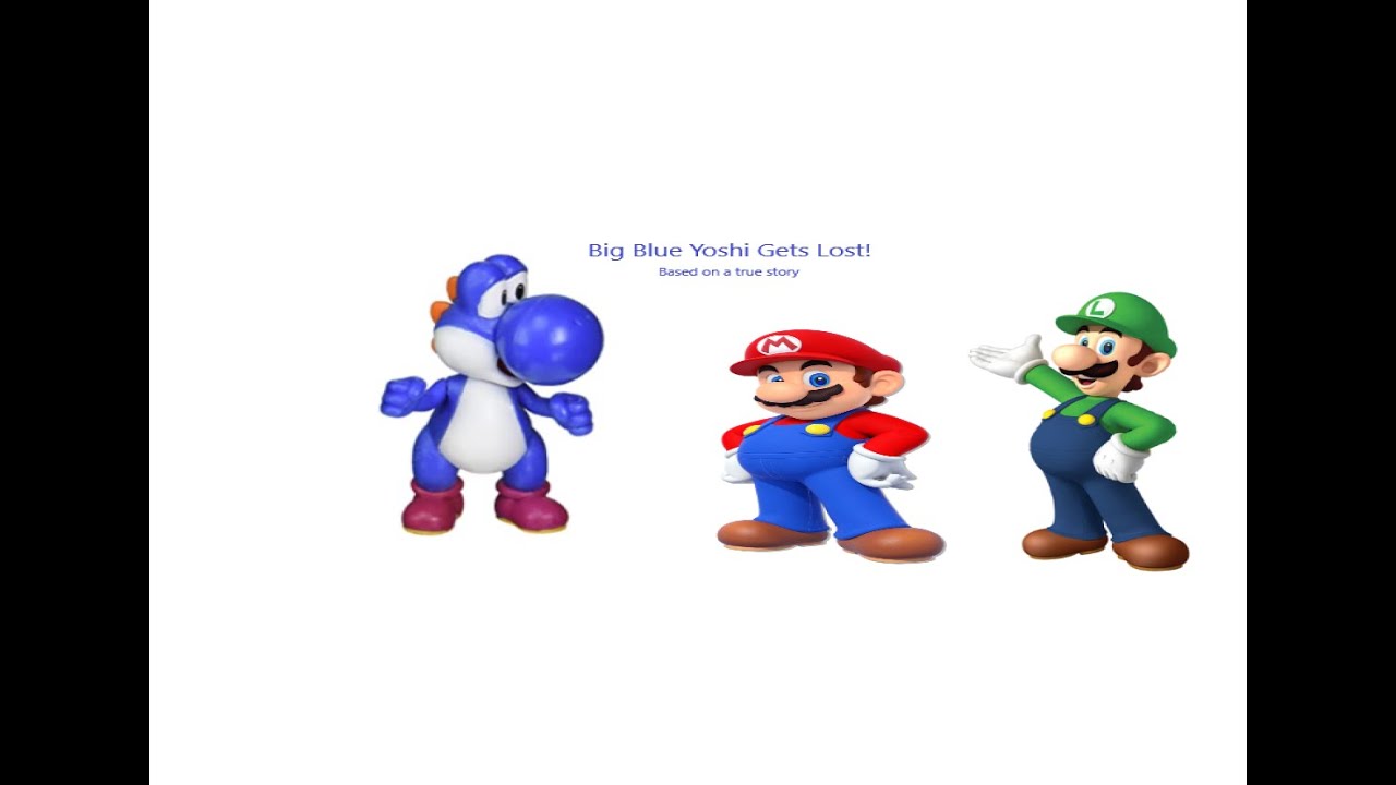 Big Blue Yoshi Gets Lost! - YouTube