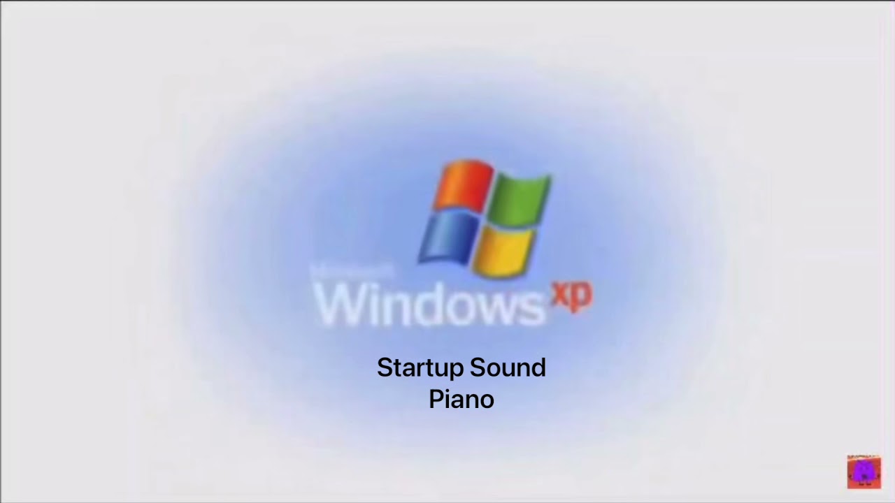 Windows XP startup sound Piano - YouTube