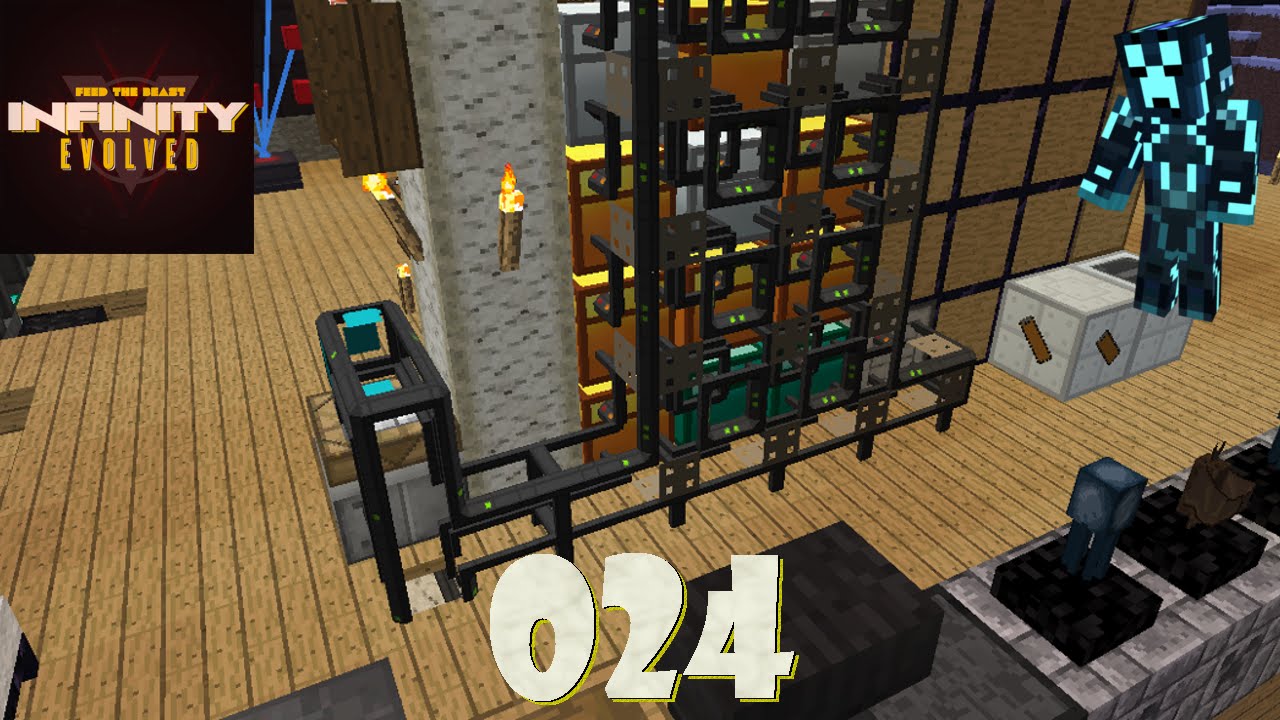 Infinity Evolved #024: Logistics Pipes [German] [Modded Minecraft 1.7. ...