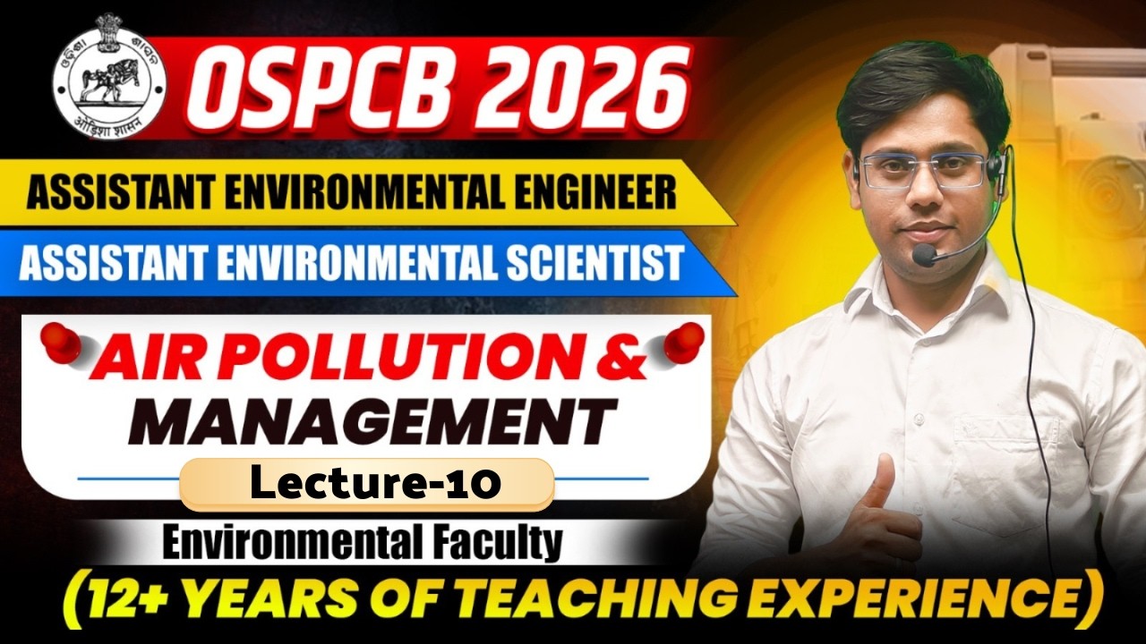 OSPCB RECRUITMENT || ASSISTANT ENVIRONMENTAL ENGINEER AIR POLLUTION ...