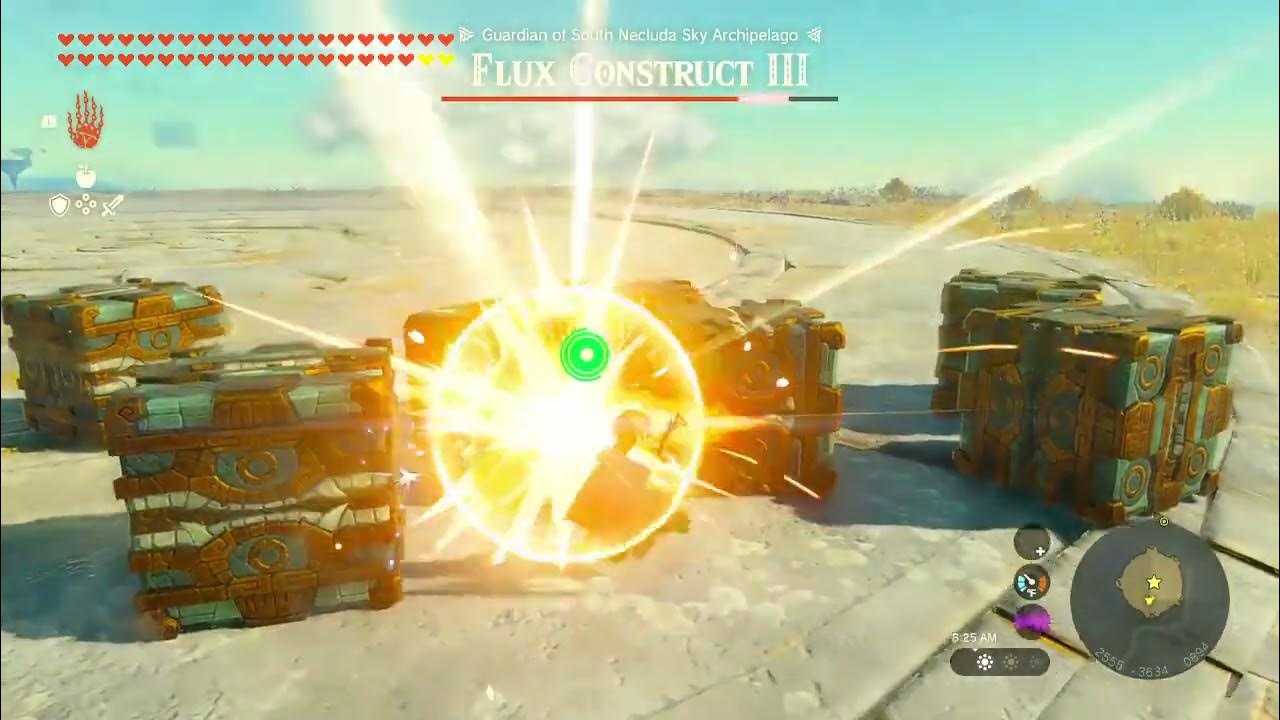Zelda: Tears of the Kingdom | Flux Construct III Quick Kill - YouTube