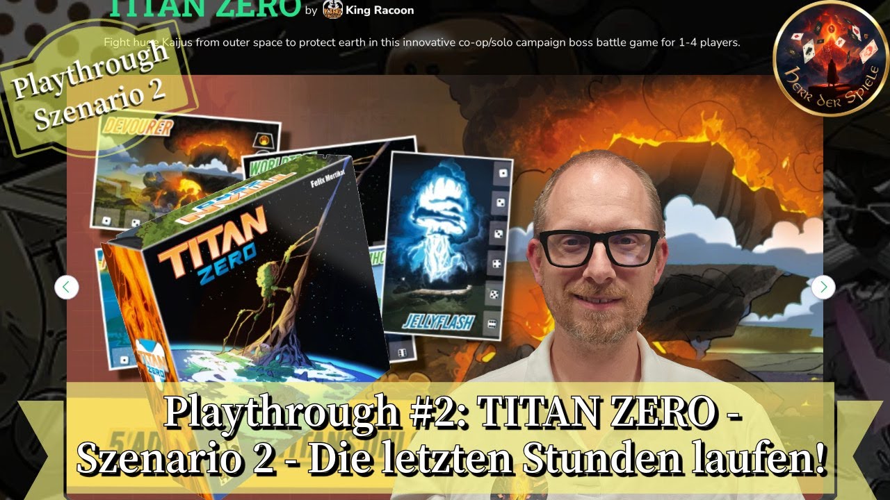 Playthrough #2: TITAN ZERO - Szenario 2 - die letzten Stunden sind ...