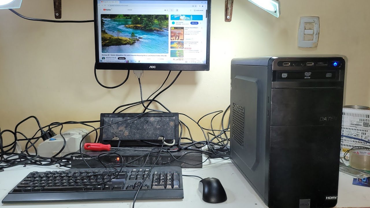 Montando CPU/PC i3-4170 Com Peças De Sucata 32# - YouTube