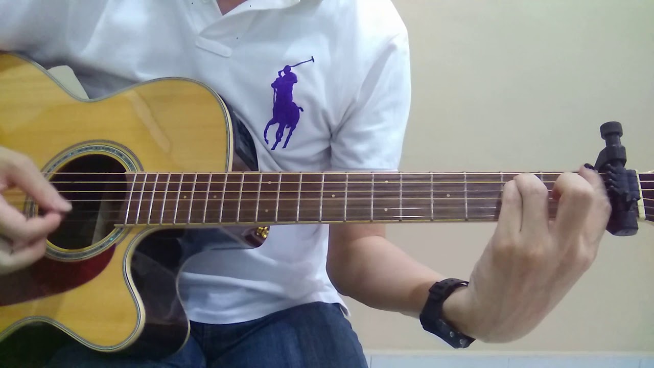Coldplay - The Scientist (Acoustic Cover) **using Spider Capo trick ...