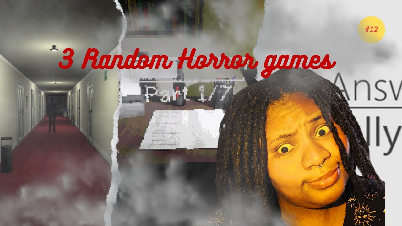 3 RANDOM HORROR GAMES - YouTube