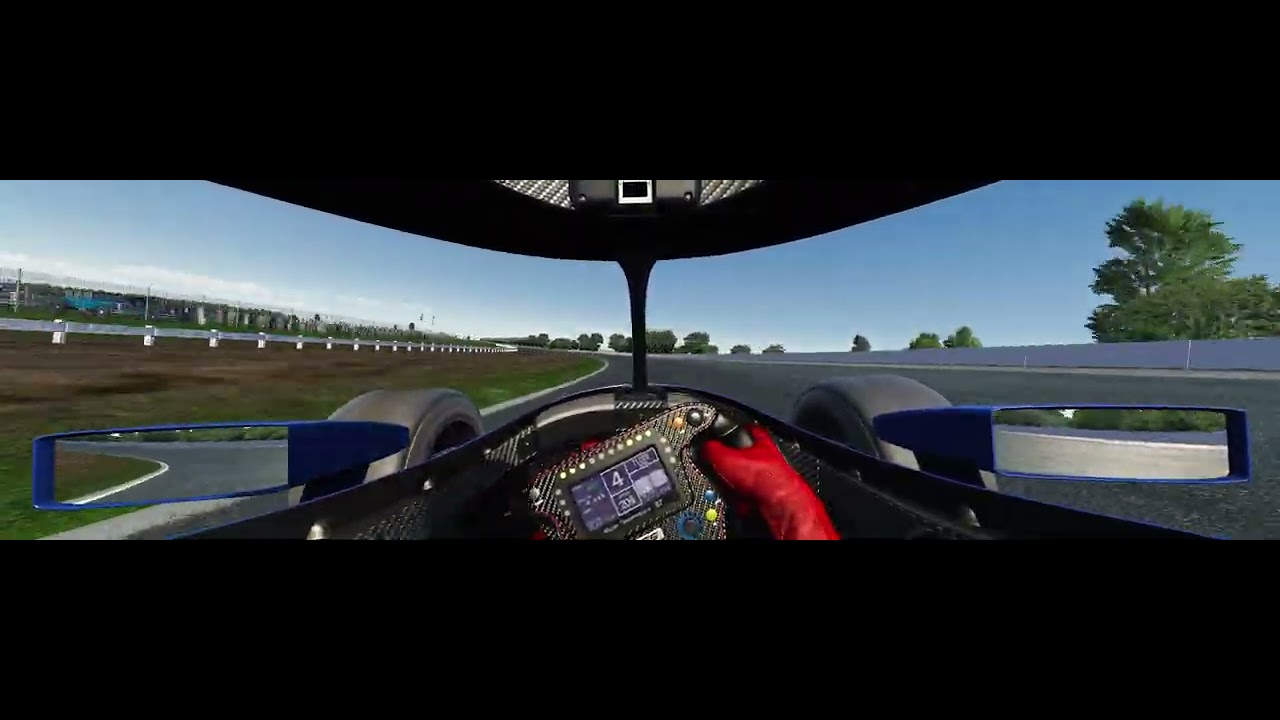 Modern IndyCar Lap at 1930s Indianapolis - YouTube