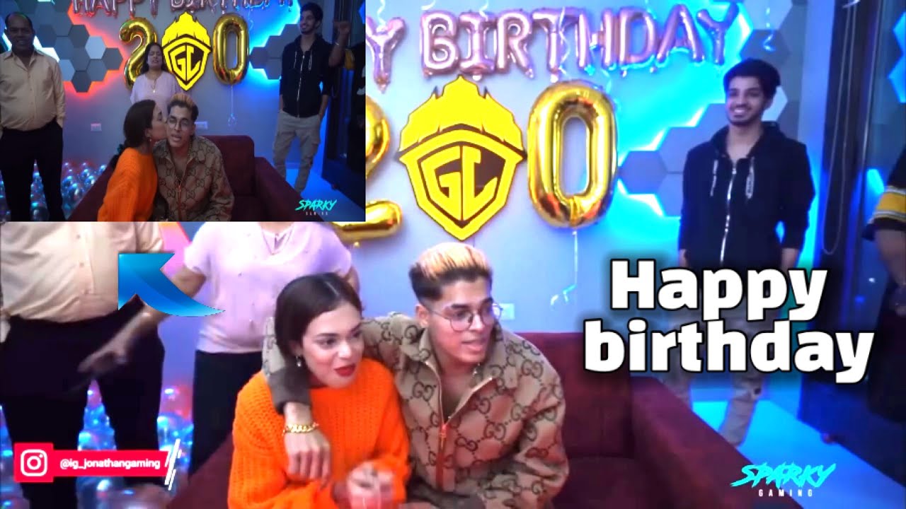 Jonathan Birthday Celebration with Jonny Sister ️ | Jonathan Gaming ...