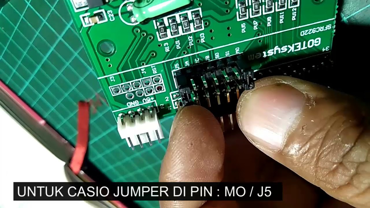 SETTING JUMPER EMULATOR GOTEK UNTUK ROLAND DAN CASIO - YouTube