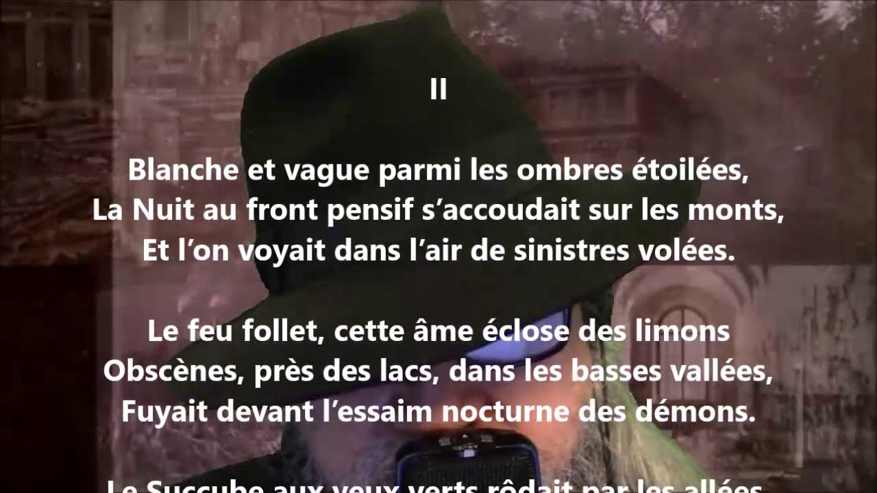 Canidie II - Catulle Mendès lu par Yvon Jean - YouTube
