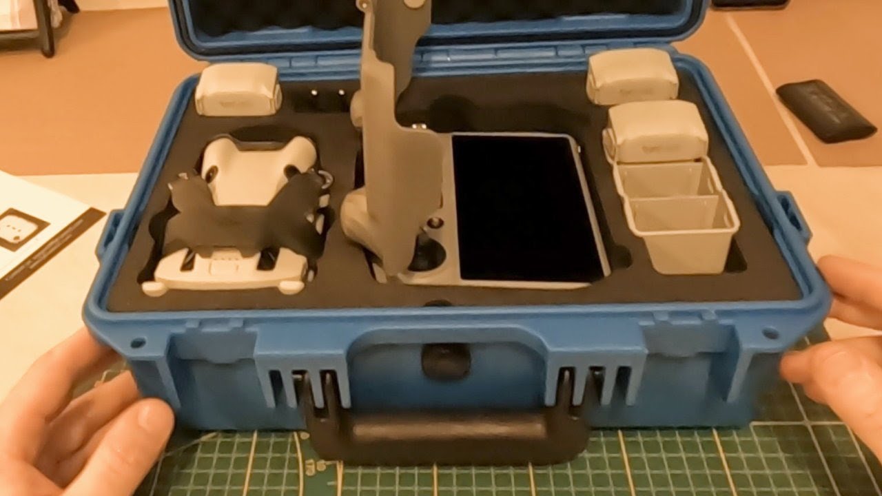 Lykus Titan MM410 hard case for DJI MINI 4 PRO, brief review. - YouTube