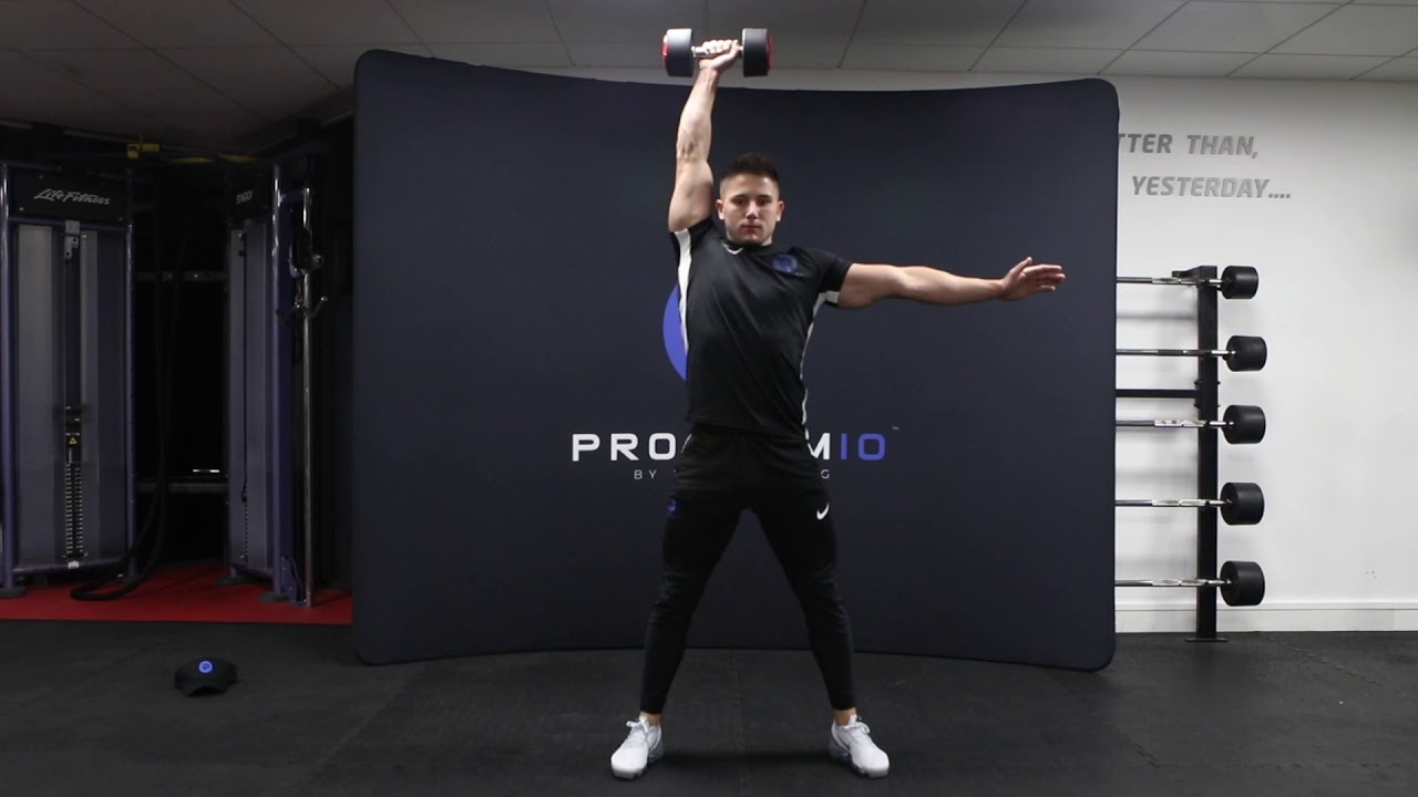 PROGRAM 10 DUMBBELL SNATCH - YouTube