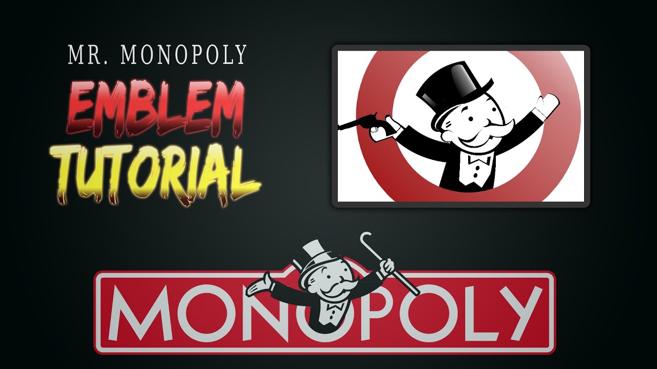 "Mr. Monopoly" Emblem Tutorial | Black Ops 3 - YouTube