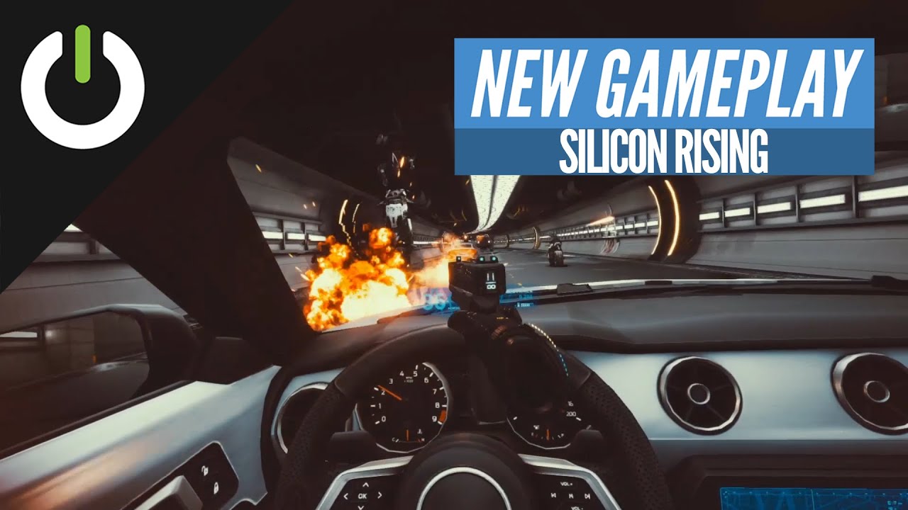 High Speed VR Car Chase: Silicon Rising Gameplay - PC VR (Kukrgame ...