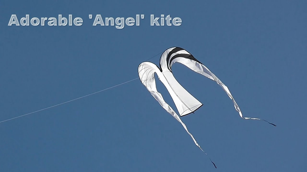 Adorable Angel kite - YouTube