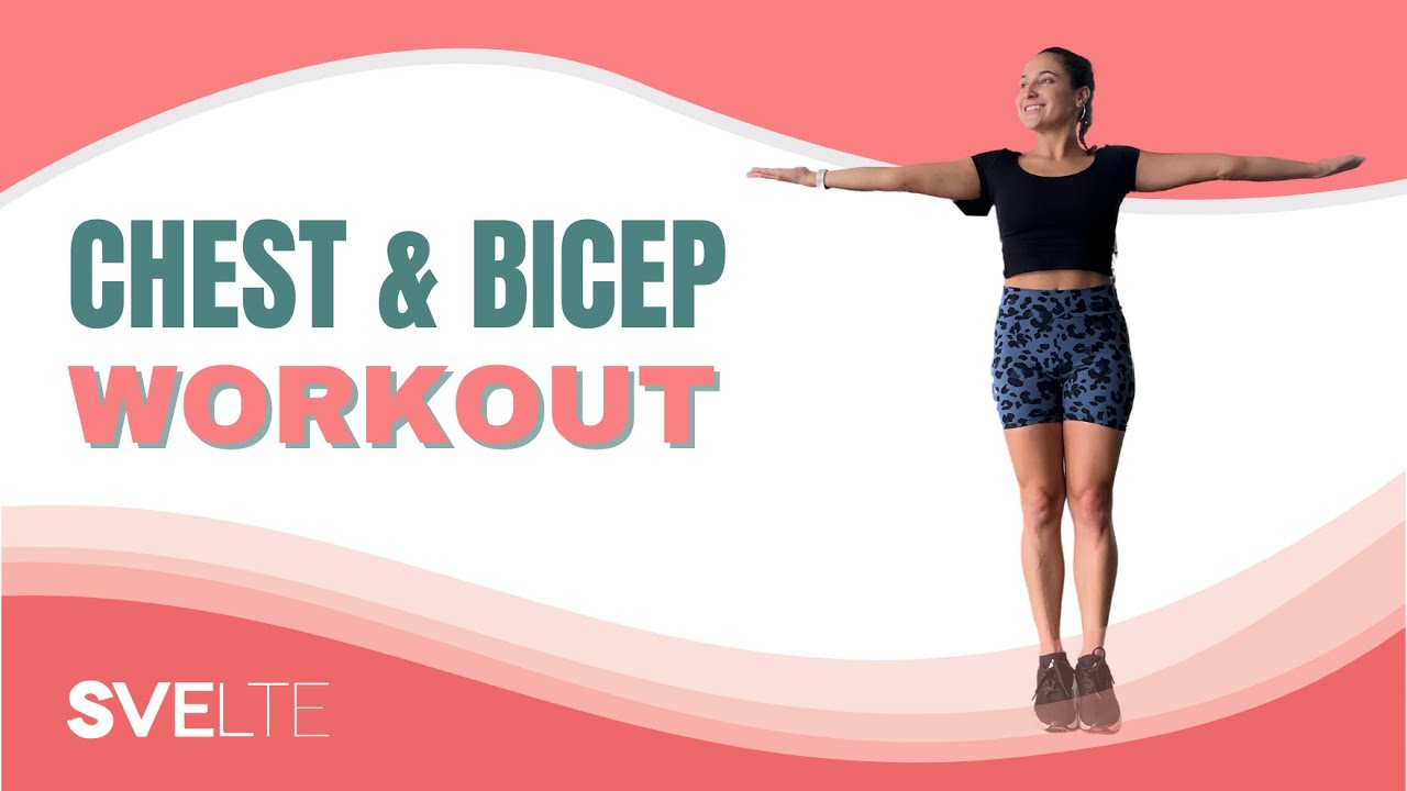 Chest And Bicep Workout To Tone Your Muscle - YouTube