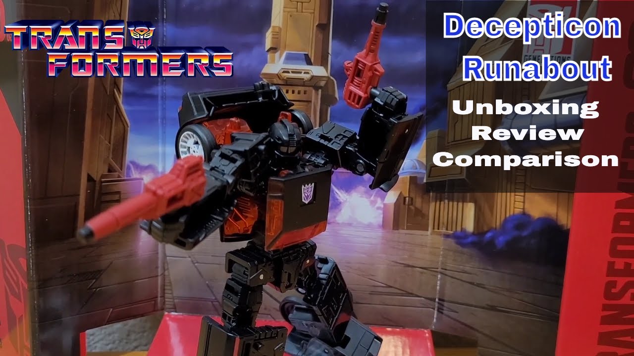 Transformers Earthrise: Decepticon Runabout Deluxe Figure 2021 Unboxing ...