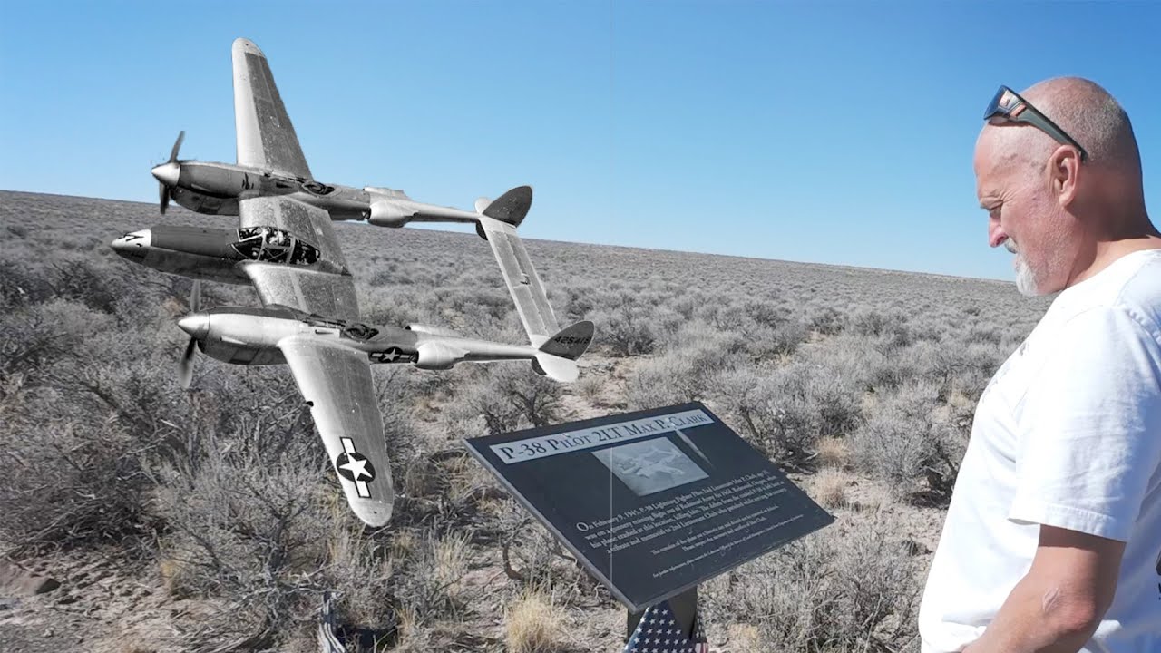 Finding a Crashed P-38 in the middle of the Desert - YouTube