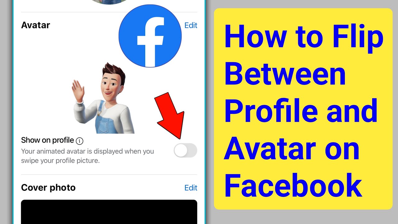 How to Flip Between Profile Picture and Avatar On Facebook |Facebook ...