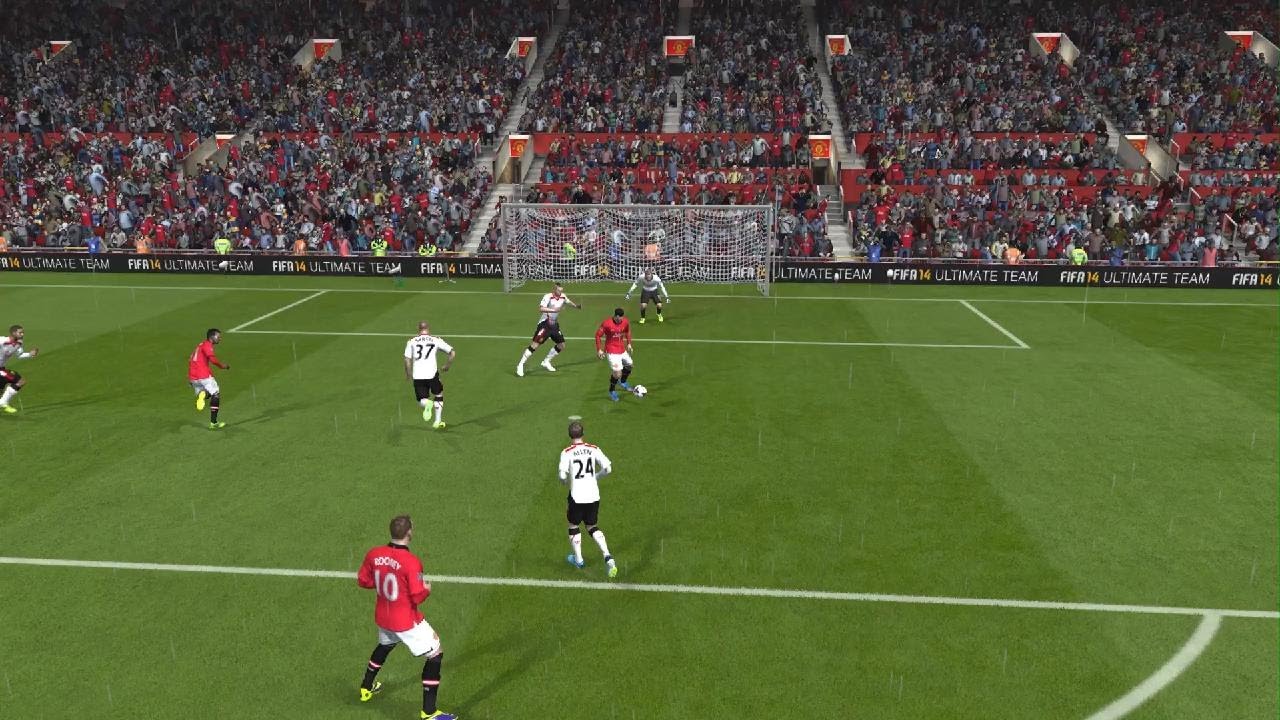 FIFA 14 Back Heel Goal by Van Persie - YouTube