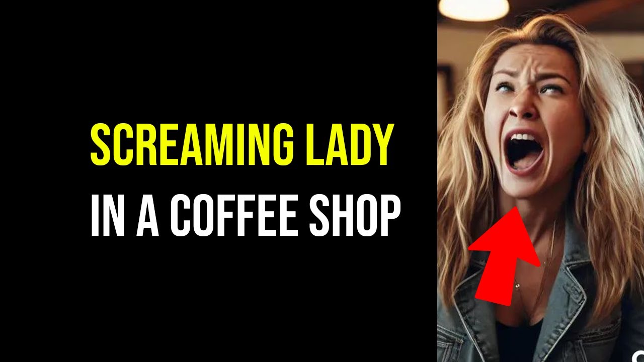screaming lady in a coffee shop - YouTube