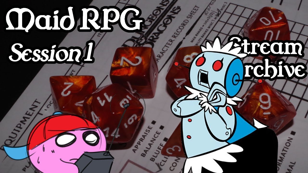 [Game Stream] Tabletop RPG: Maid RPG (Session 1) - YouTube